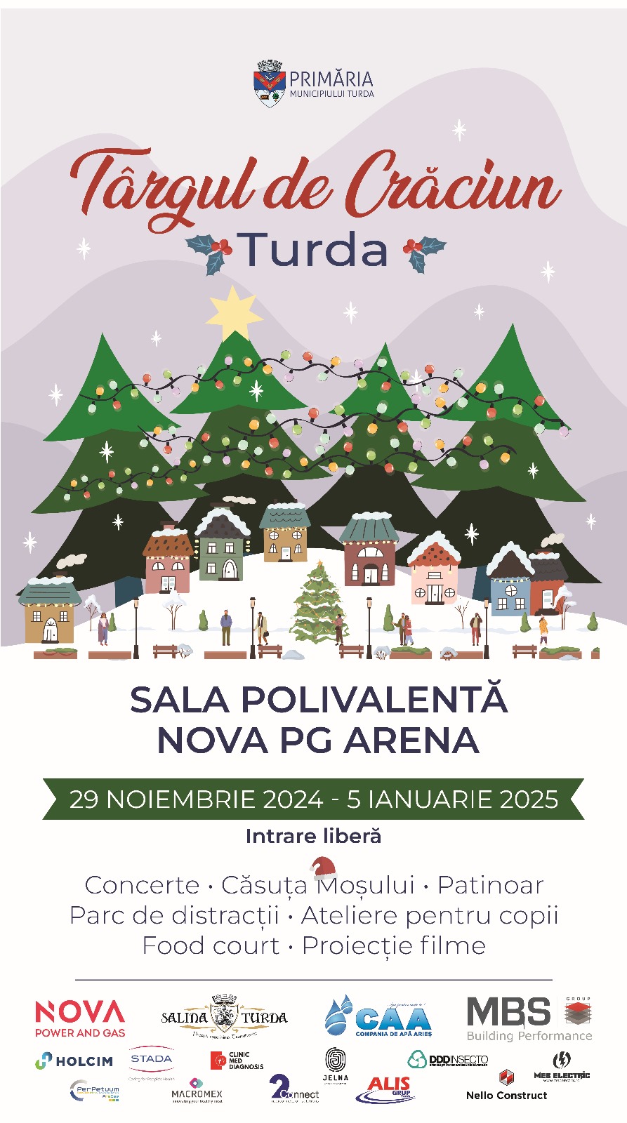 PROGRAM TÂRG DE CRĂCIUN – Primăria Municipiului Turda